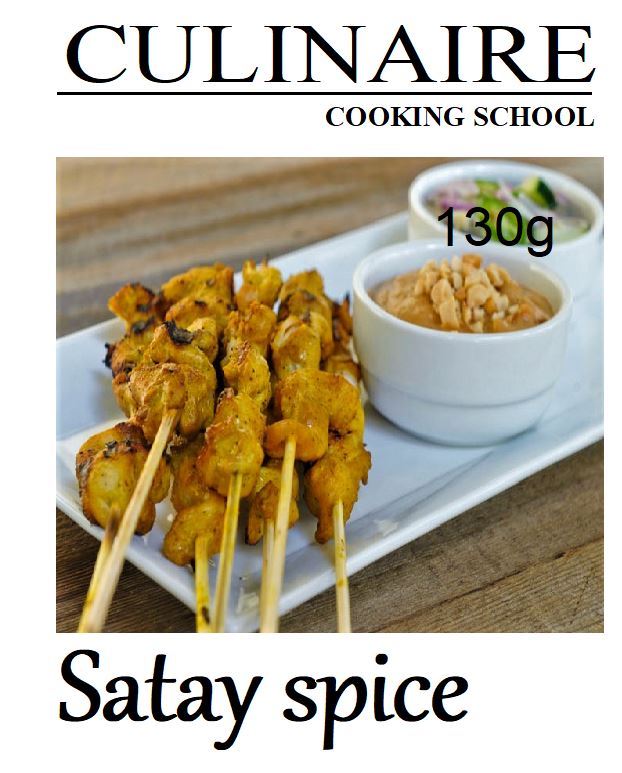 Spice blends – Satay – Culinaire Cooking School